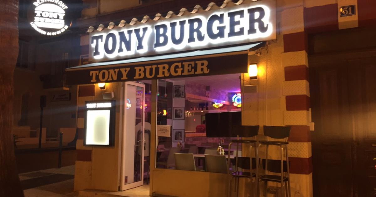 Tony Burger restaurant | Hyères | Provence Méditerranée