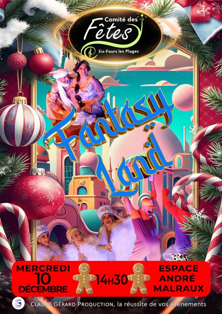 Spectacle de Noël “Fantasy land” | Six-Fours-les-Plages | Provence ...